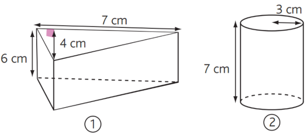 calculer le volume d'un cube pyramide cône cylindre